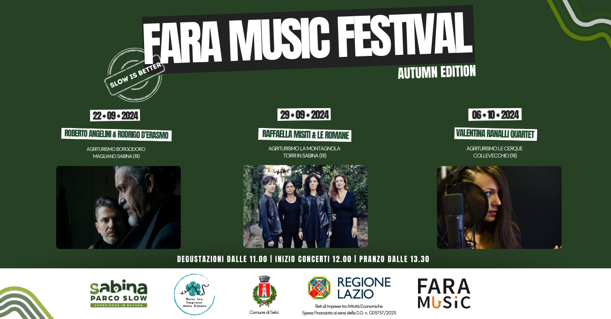Homepage - Fara Music Festival - Fara Music Festival "Autumn Edition"