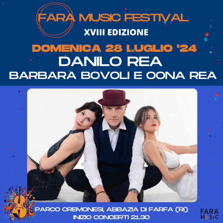 Homepage - Fara Music Festival - Fara Music Festival "Estate 2025"