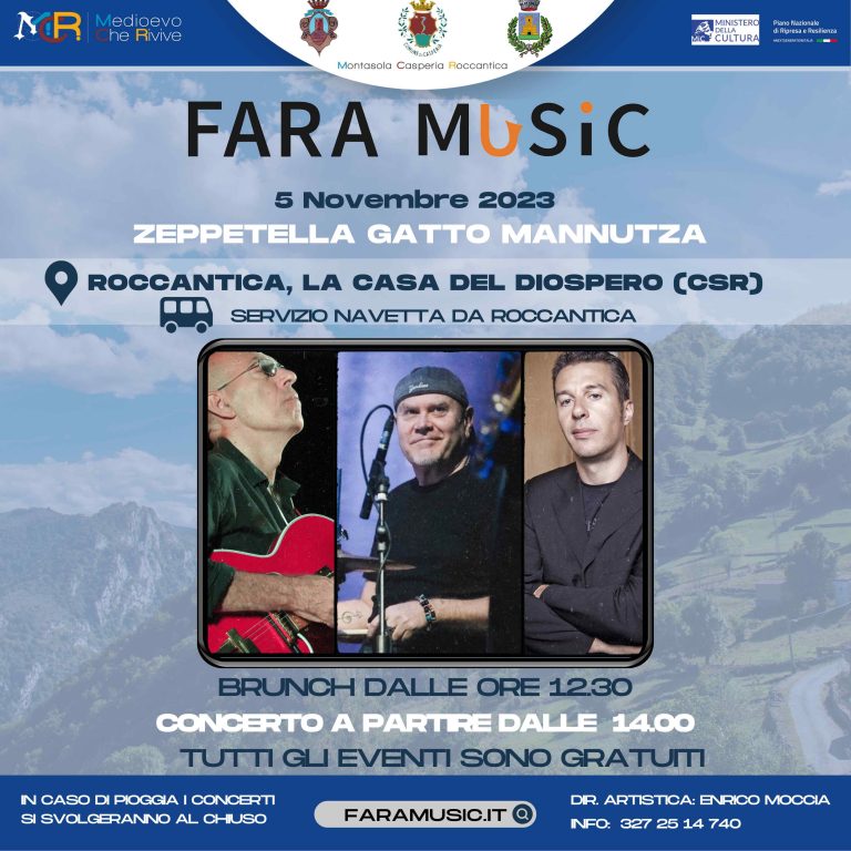 Homepage - Fara Music Festival - Fara Music Festival, XVIII Ed. Luglio ...